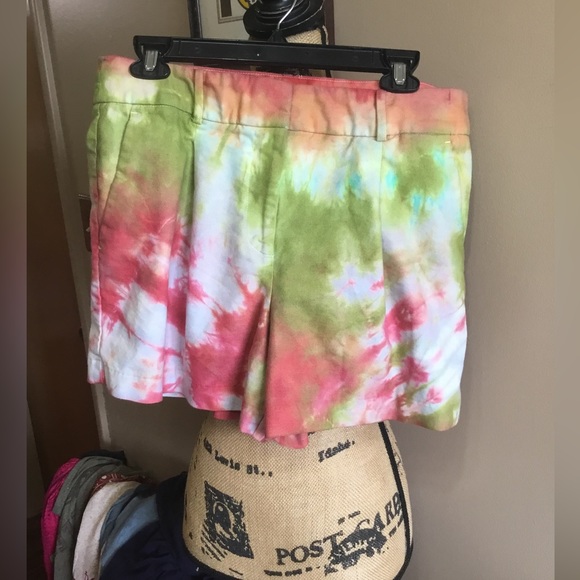 LOFT | Shorts | Upcycled Shorts Tie Dye | Poshmark